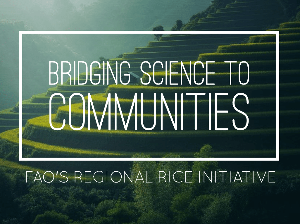FAO: Bridging Science to Communities - SIANI