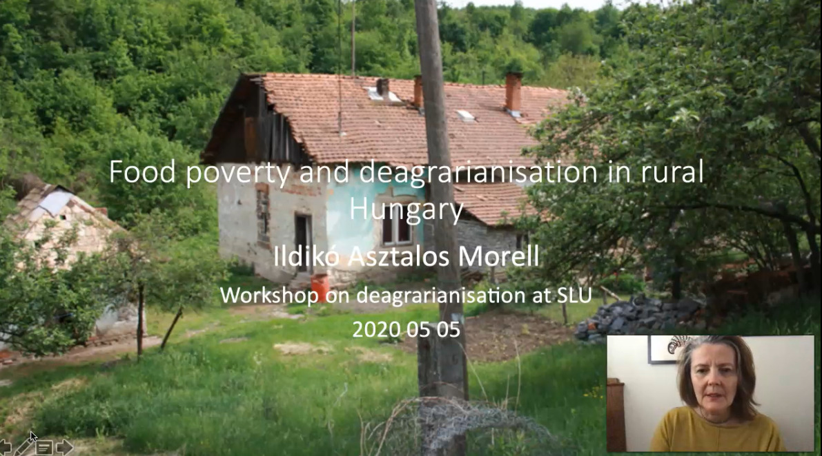 Food poverty and deagrarianisation in rural Hungary - SIANI