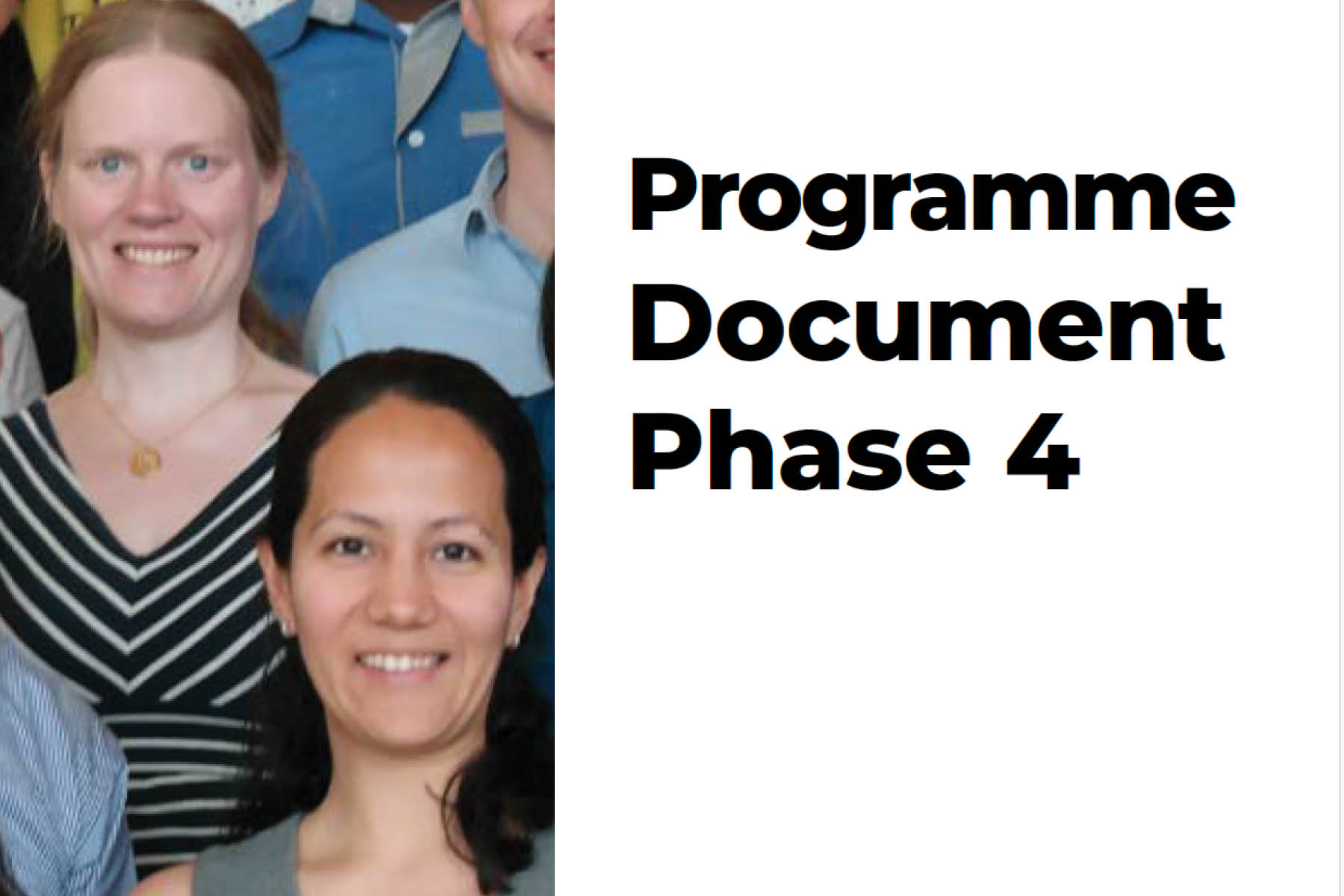 Programme Document Phase 4 - SIANI